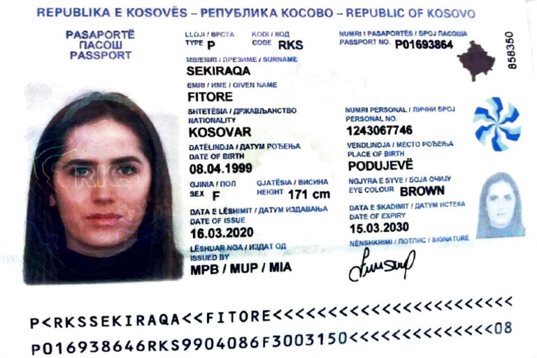 Sample Indian Passport Details | PDF