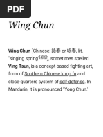 Wing Chun PDF | PDF | Wing Chun | Chinese Martial Arts