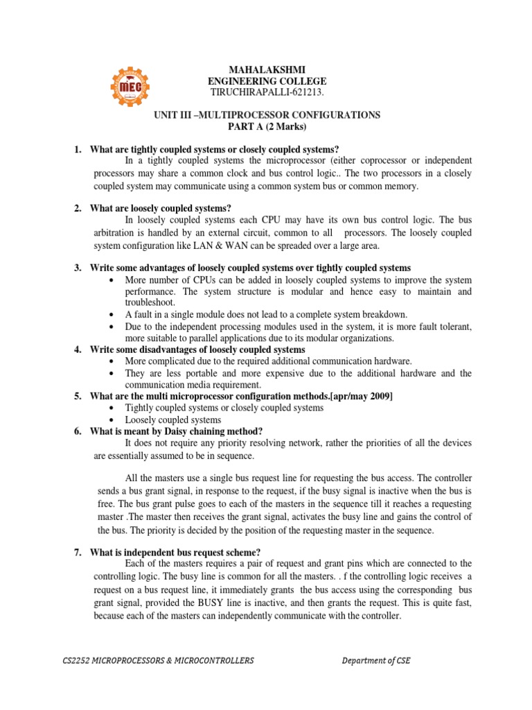 Unit Iii Pdf Central Processing Unit Input Output