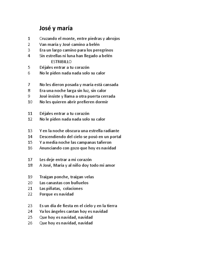 José y María: Camino a Belén | PDF