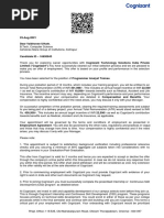 EY Offer Letter | PDF | Confidentiality | Employment