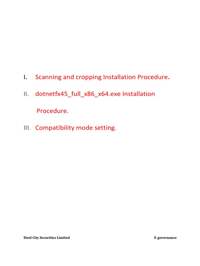 Scanning Cropping | Download Free PDF | Microsoft Windows | Installation (Computer Programs)