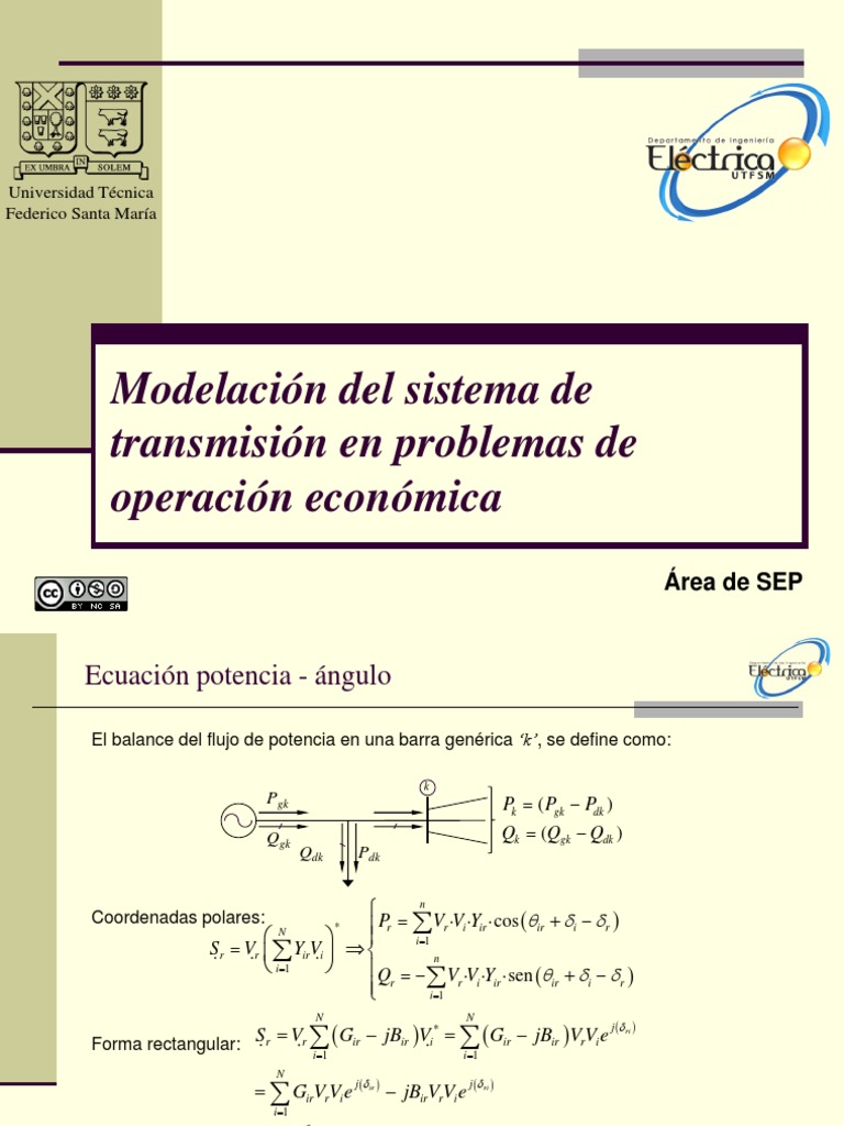 04 Flujo Óptimo de Potencia (Completo) | PDF | Relaciones matematicas ...