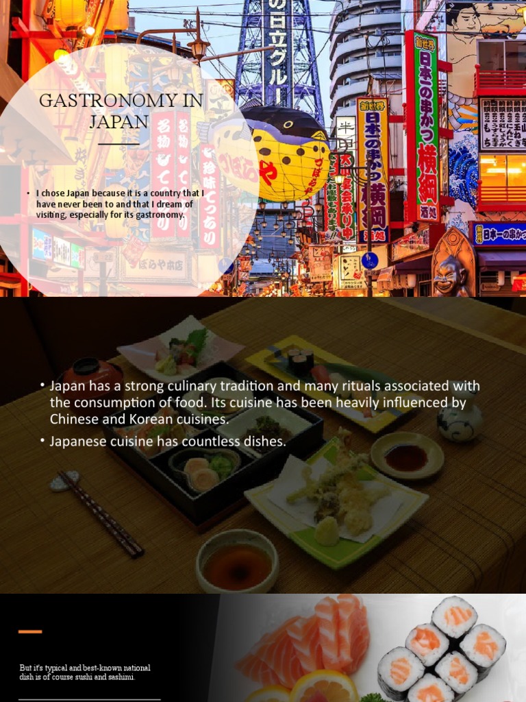 Japon Exposé D Anglais | PDF | Sushi | Japanese Cuisine