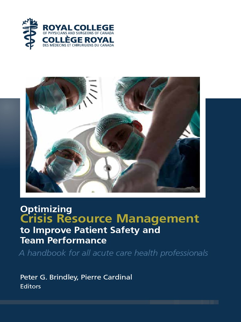Optimizing Crisis Resource Management Improve Patient Safety Team ...