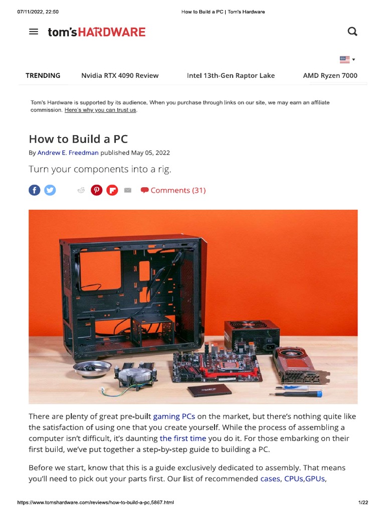 How To Build PC | PDF