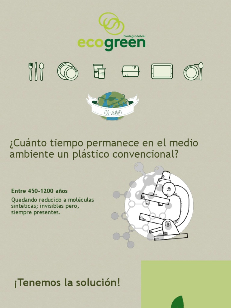 Soluciones Ecogreen | PDF | El plastico | Reciclaje