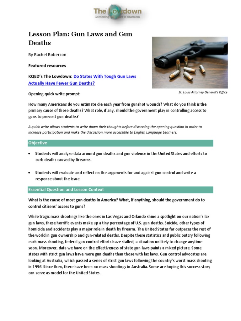 Gun Control Vocabulary and Analysis | PDF | Gun Control | Vocabulary