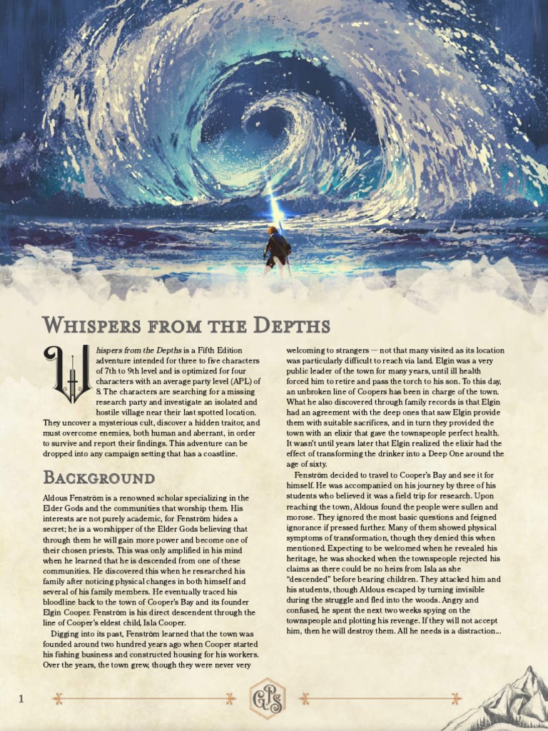 Whispers From The Depths-Compressed | PDF