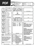 Ficha D&D 5e 2024 Automatica | PDF