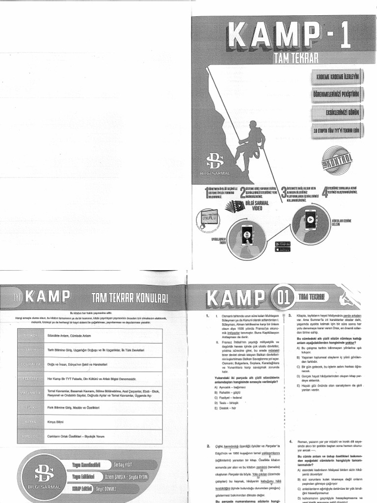 Bilgi Sarmalı TYT Kamp Tam Tekrar ( 1 ) | PDF