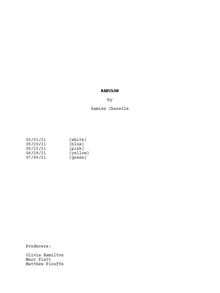 Babylon Pdf