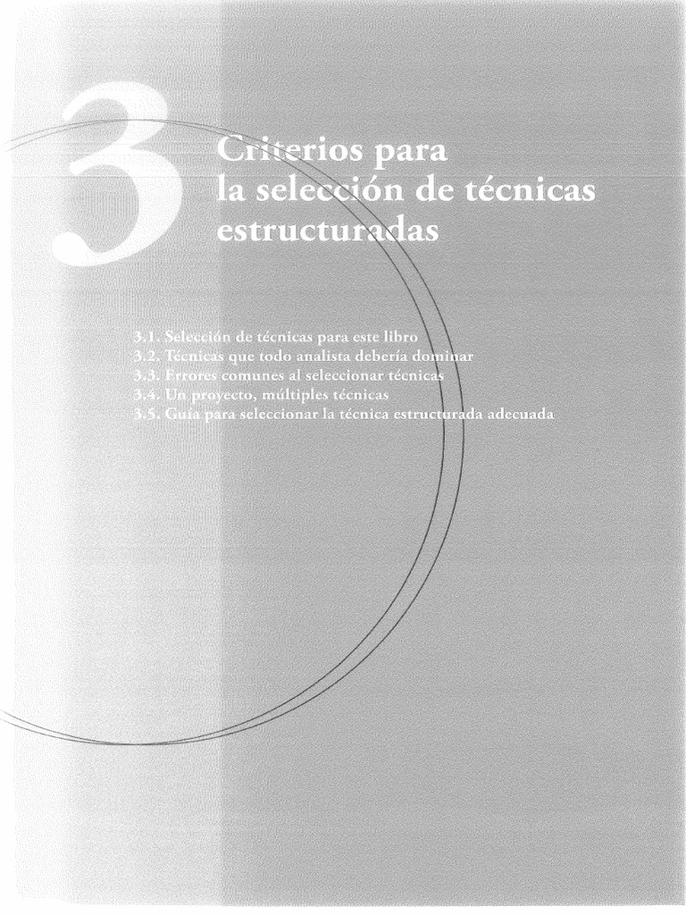 3 - Criterios para La Seleccion de Tecnicas | PDF