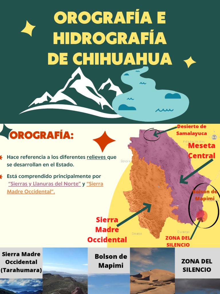 Chihuahua Orografía e Hidrografía | Descargar gratis PDF | Chihuahua ...