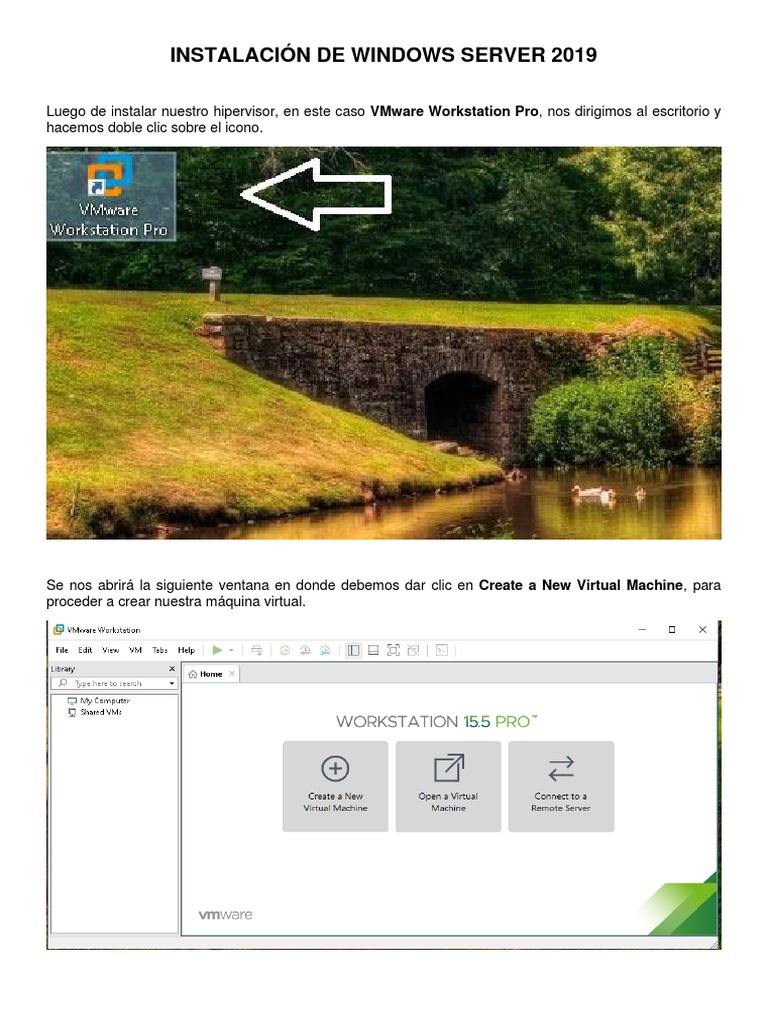 Instalación de Windows Server 2019 | PDF