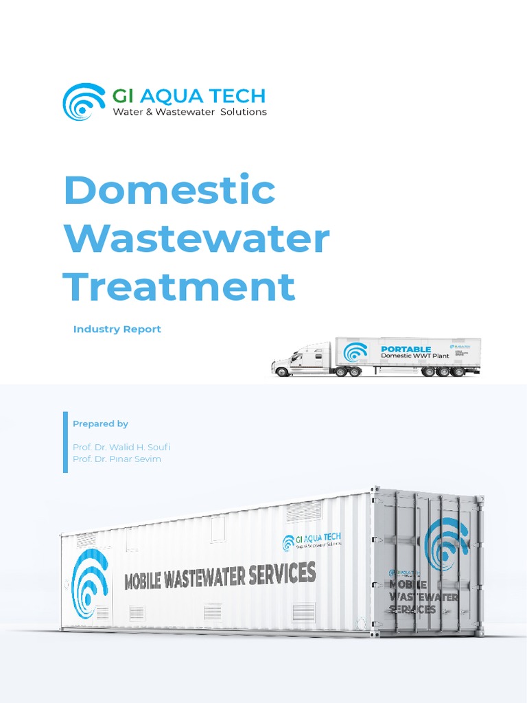 Domestic Wastewater Treatment Solutions | PDF | Sewage Treatment | Membrane