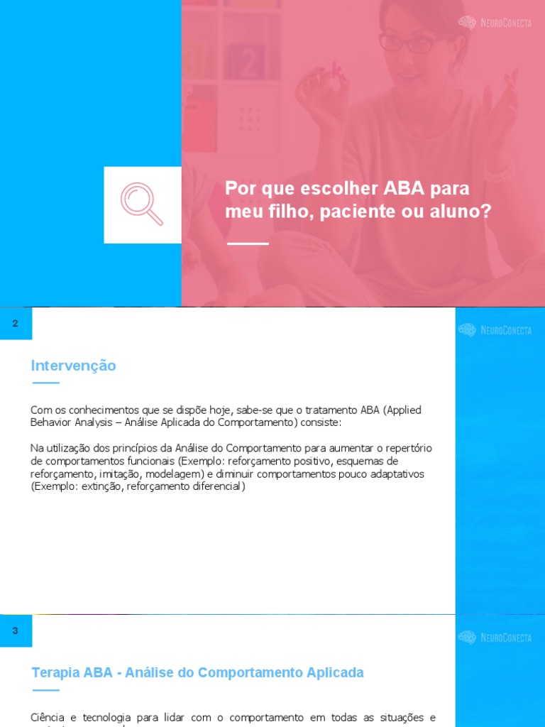 Aba 3 | PDF | Aprendizado | Autismo