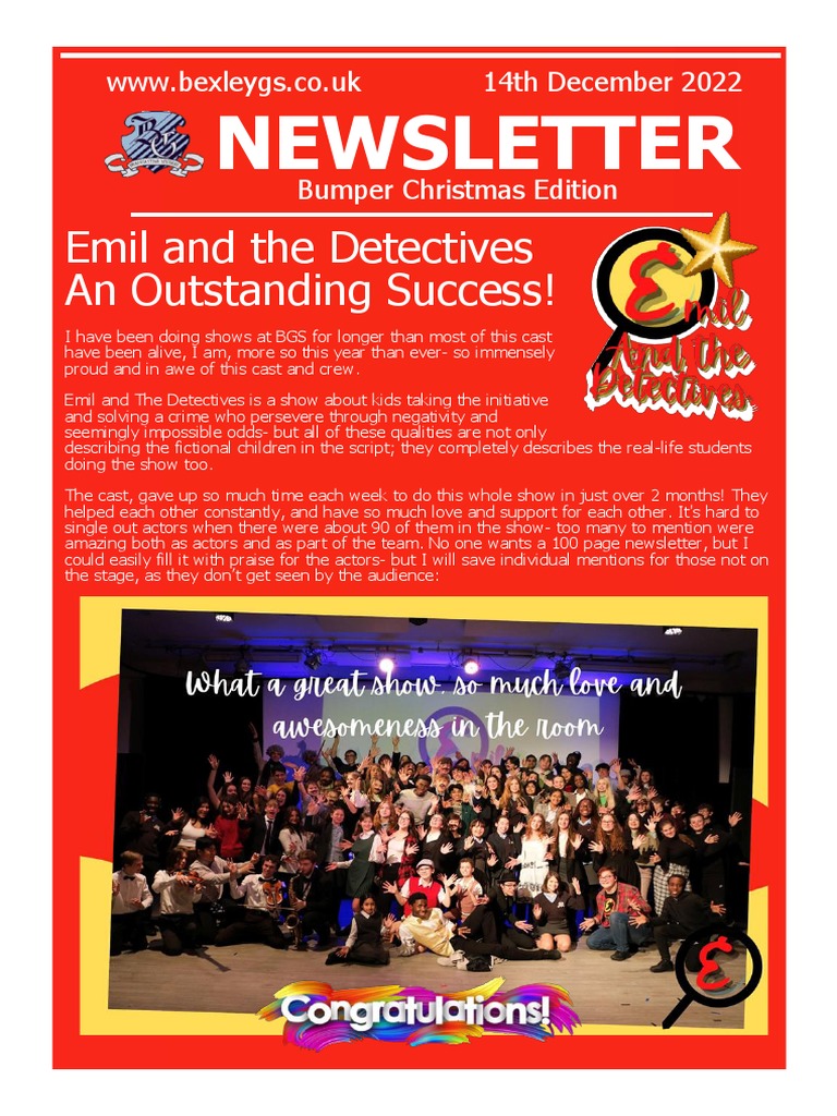 Newsletter 14th December 2023.282584862 | PDF | Science, Technology ...