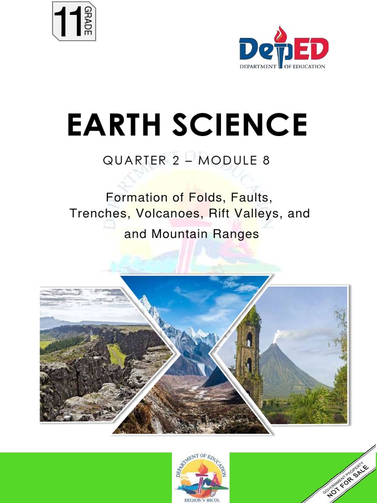SLM8G11Q2W4 Formation of Folds Faults | PDF | Plate Tectonics | Fault ...