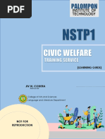NSTP Narrative Report | PDF | Behavior Modification | Psychological Concepts