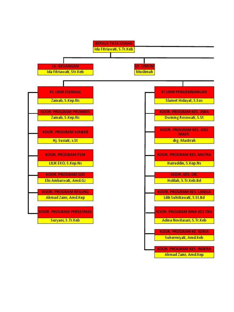 Struktur Organisasi Pdf