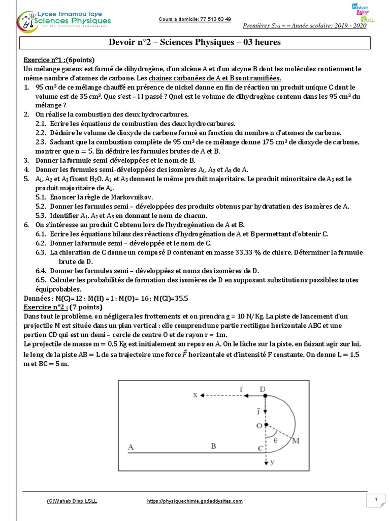 D2 1S1 2020 LSLL WahabDiop | PDF