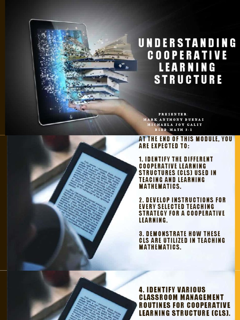 Understanding Cooperative Learning Structure | PDF | Teaching Method ...