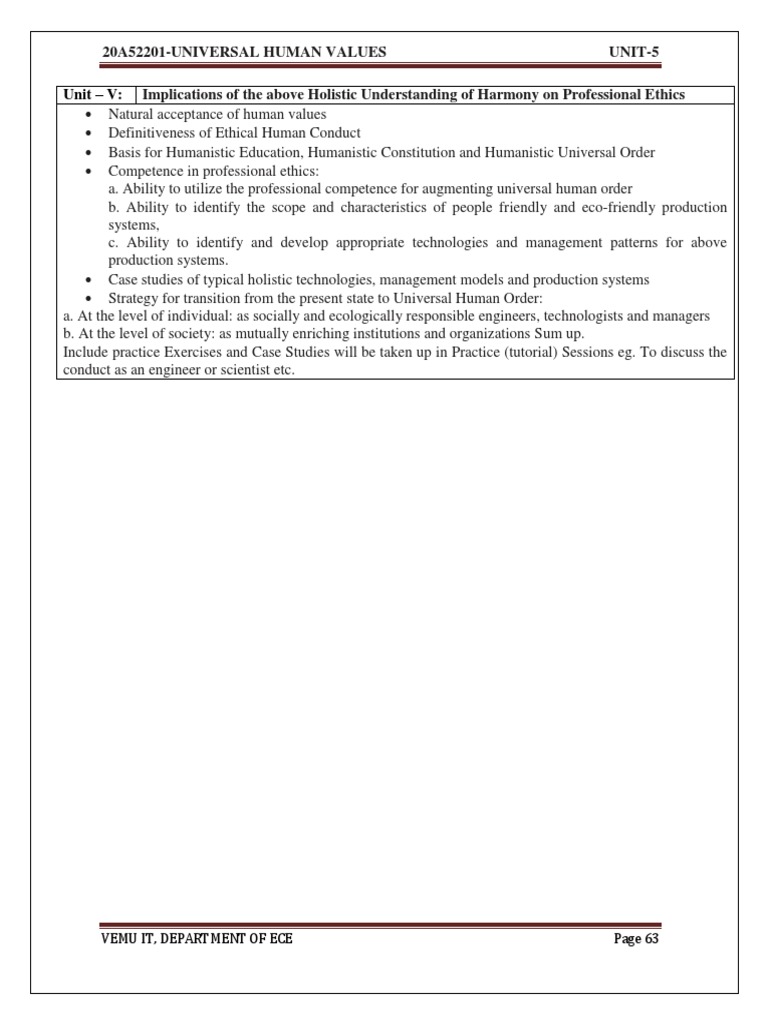 UHV Unit-5 Lecture Notes | PDF | Climate Change | Economic Growth UHV Unit-5 Lecture Notes | PDF | Climate Change | Economic Growth