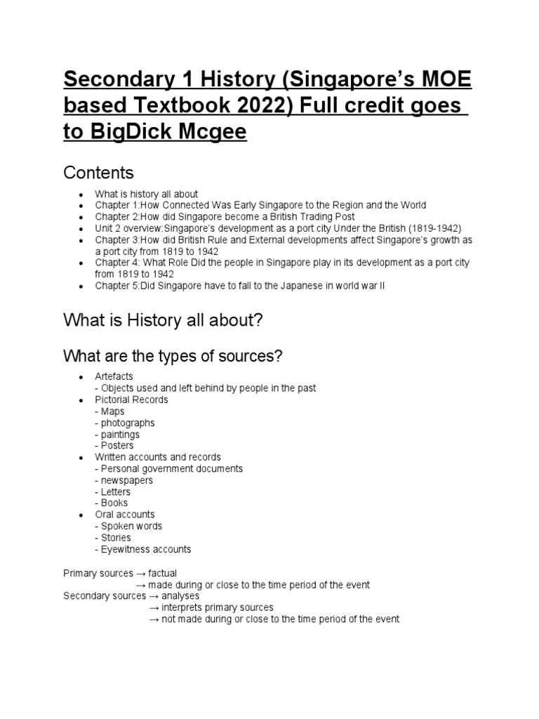 Secondary 1 History | PDF | Piracy