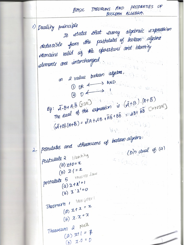 Digital Design Notes | PDF