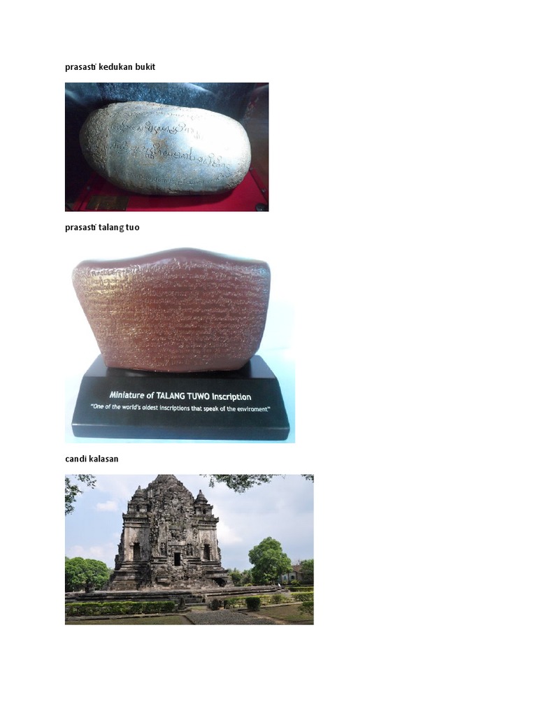 Prasasti Kedukan Bukit | PDF