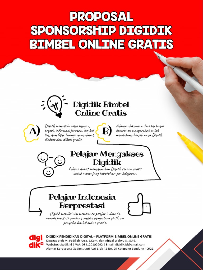 Proposal Sponsorship Digidik 2022 | PDF