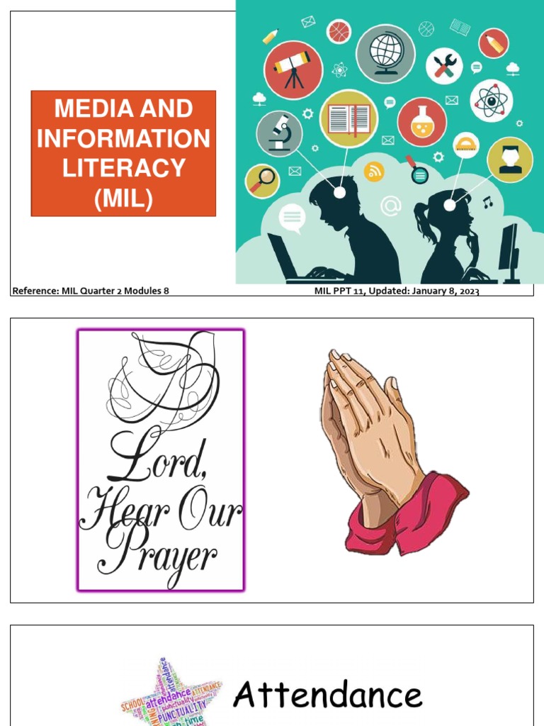 MIL PPT Modules 8 | PDF | Media (Communication) | Mass Media
