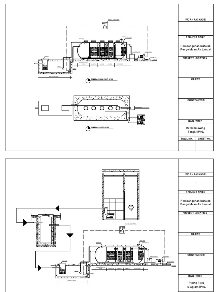 BIO IPAL TANK A3 - Model | PDF