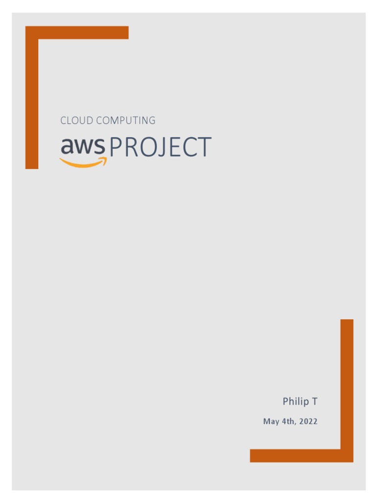 PT AWS Project | PDF | Cloud Computing | World Wide Web
