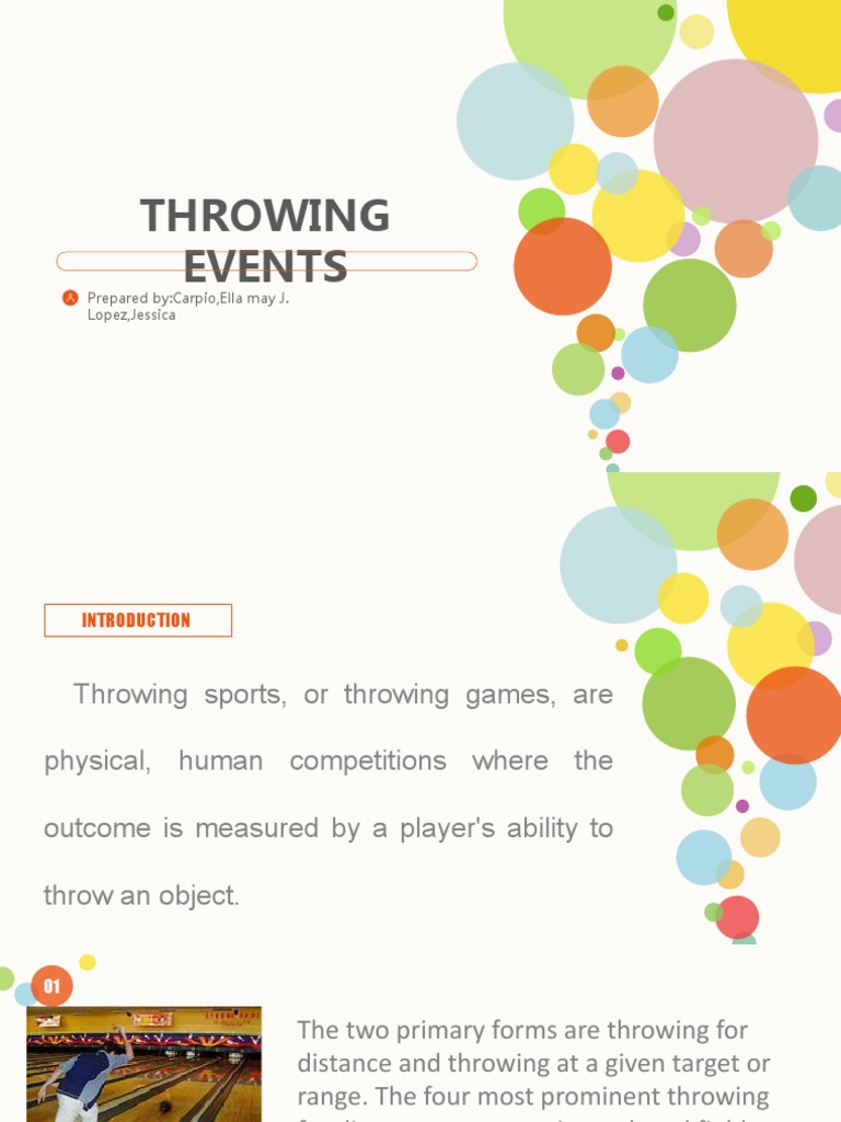 Throwing Events-Wps Office | PDF | Sports | Games Of Physical Skill