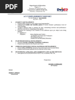 School Action Plan On Comprehensive Rapid Literacy Assessment (Crla ...