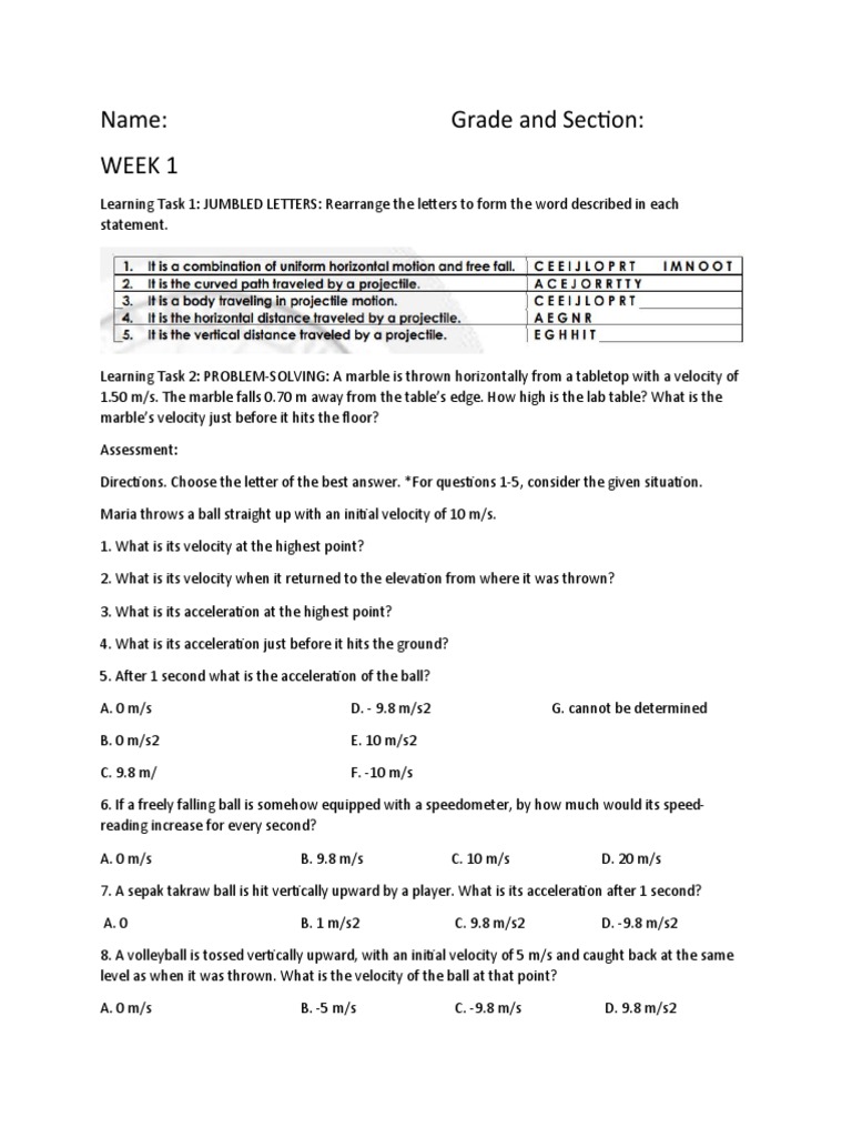 Learning Task in Science9 - 4th Quarter | PDF | Collision | Heat