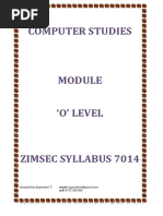 Zimsec A Level Computer Science Project Guide | PDF