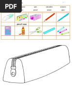 Classroom Objects Flashcards 5 | PDF