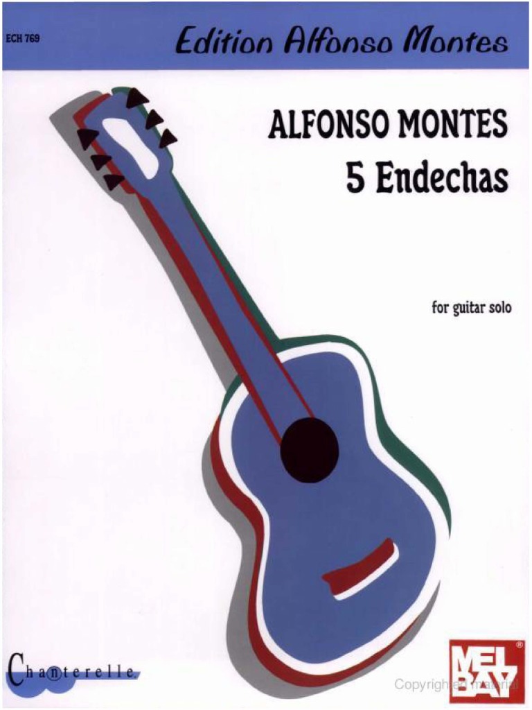5 Endechas For Guitar Solo by Alfonso Montes | PDF