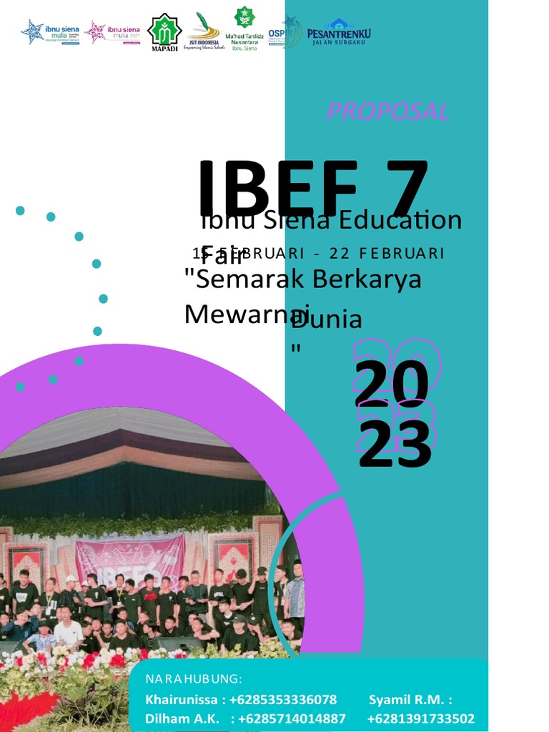 Proposal Ibef 7 2023 | PDF