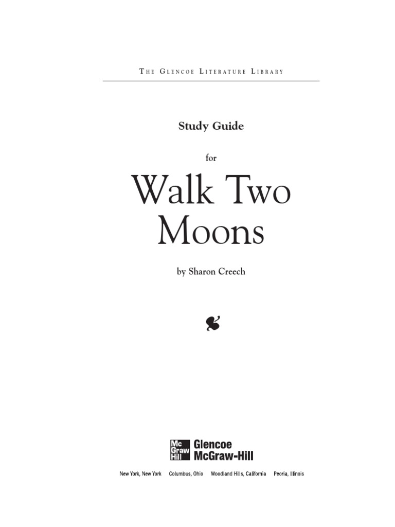 Walk Two Moons - Glencoe | PDF
