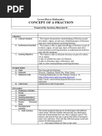 Lesson Plan in Mathematics 3 | PDF | Fraction (Mathematics) | Teaching