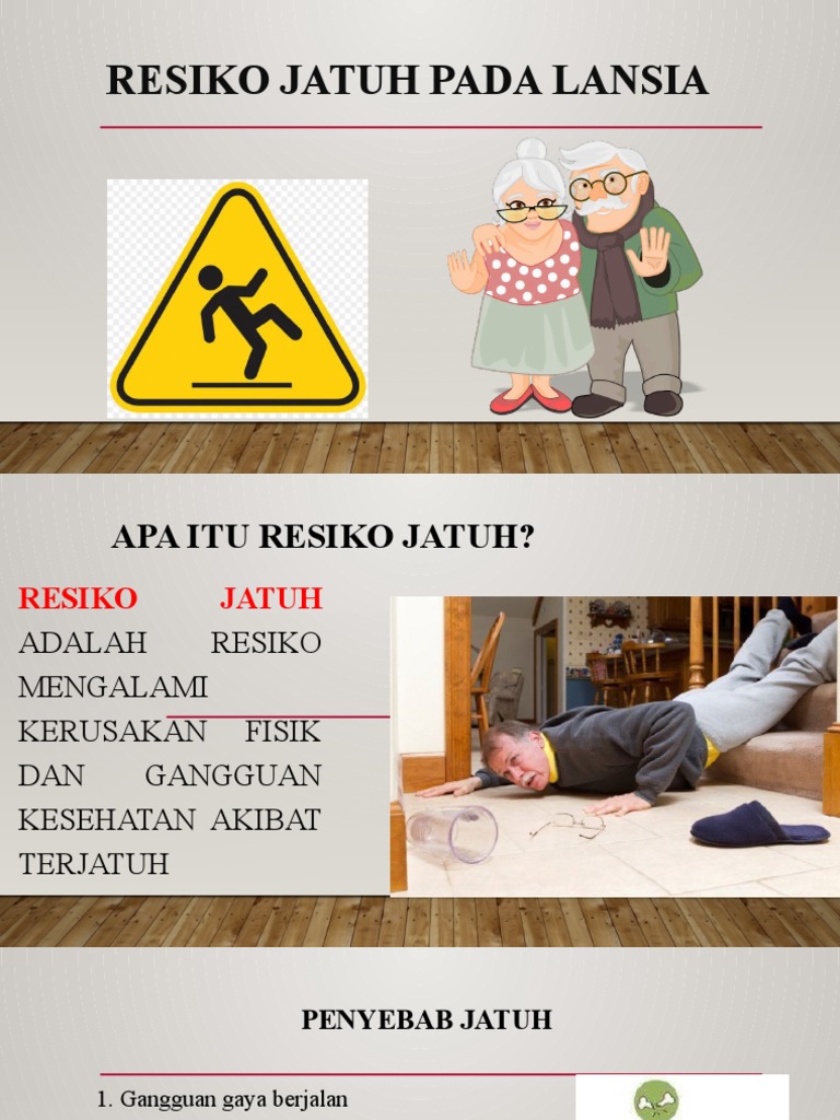 Pengertian Resiko Jatuh - PPTX New-1 | PDF
