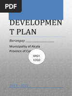 Barangay Development Plan (2024-2026) | PDF | Leasehold Estate | Lease
