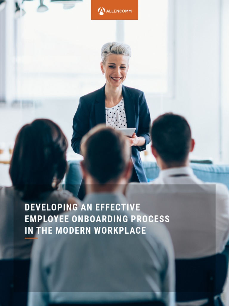 Modern Employee Onboarding Guide | PDF | Employee Retention | Learning