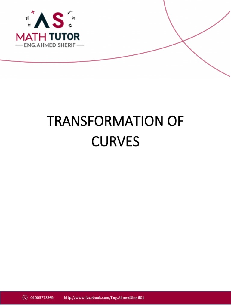 Transforming Curves: Analyzing Shifts, Stretches, and Reflections of ...