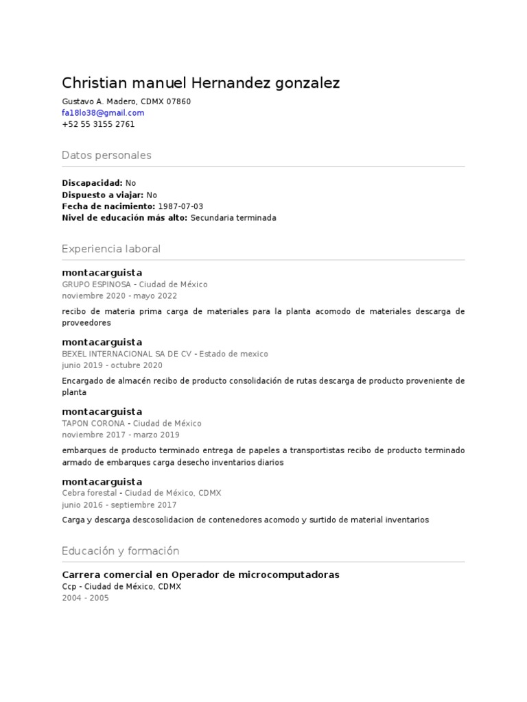 Christian Manuel Hernandez Gonzalez Pdf 