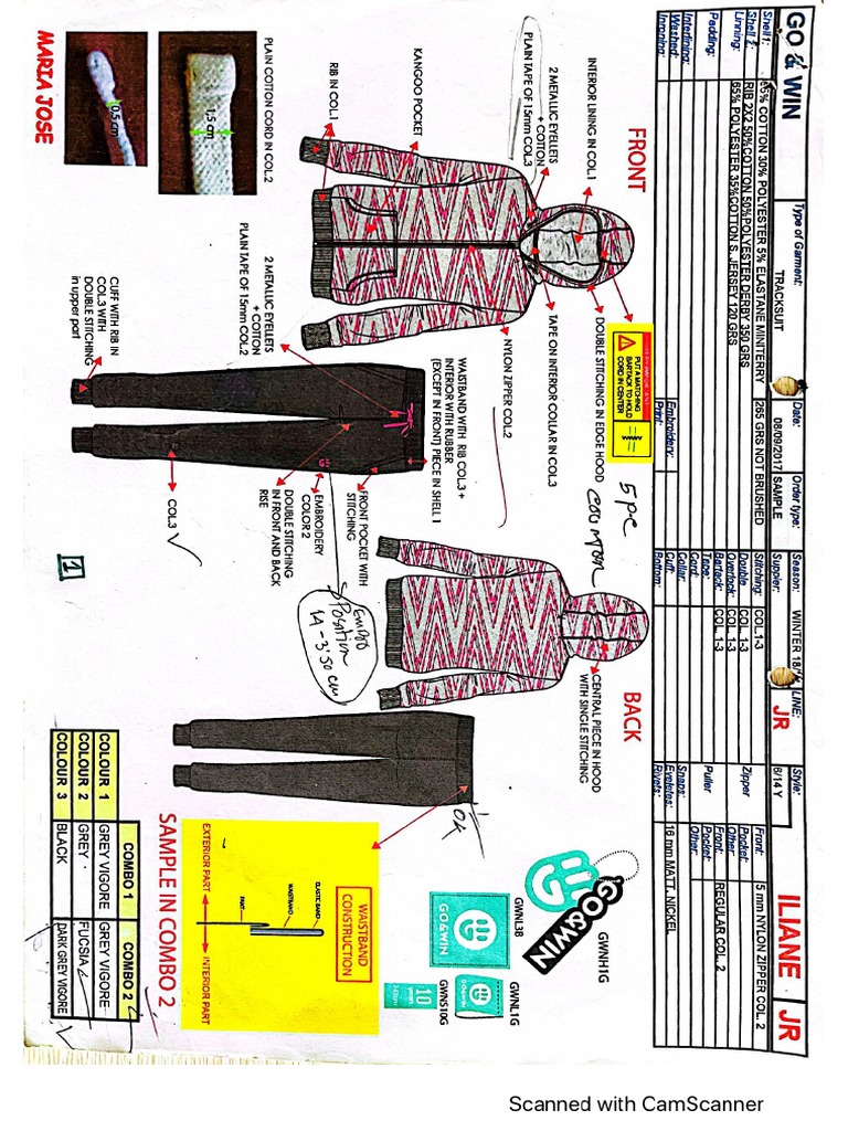 Tech Pack Format | PDF